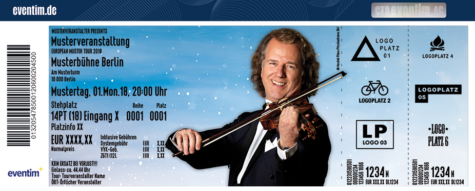 André Rieu Tickets – getgo.de – André Rieu Tour