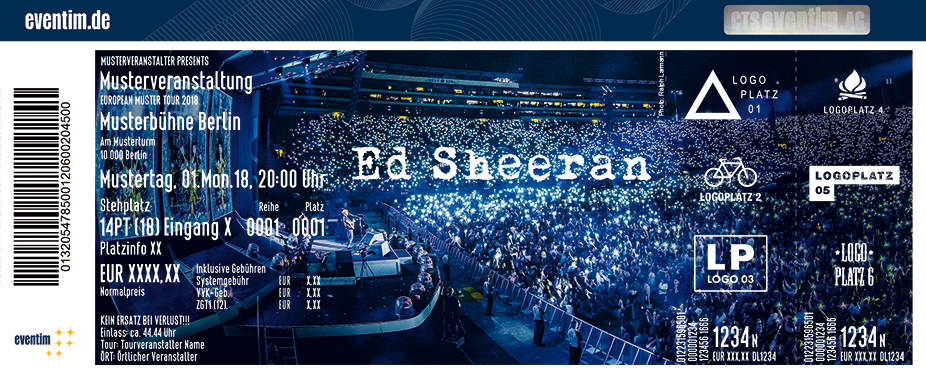 Ed Sheeran Tickets – getgo.de – Ed Sheeran Tour