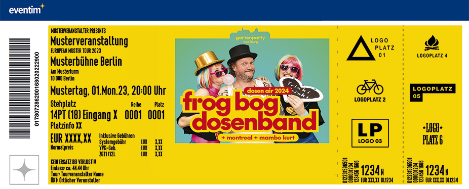 Frog Bog Dosenband Tickets – getgo.de – Frog Bog Dosenband Tour