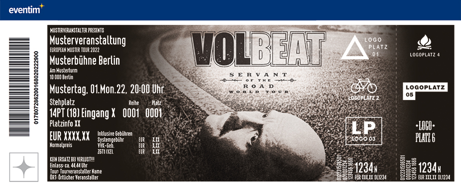Volbeat Tickets – getgo.de – Volbeat Tour